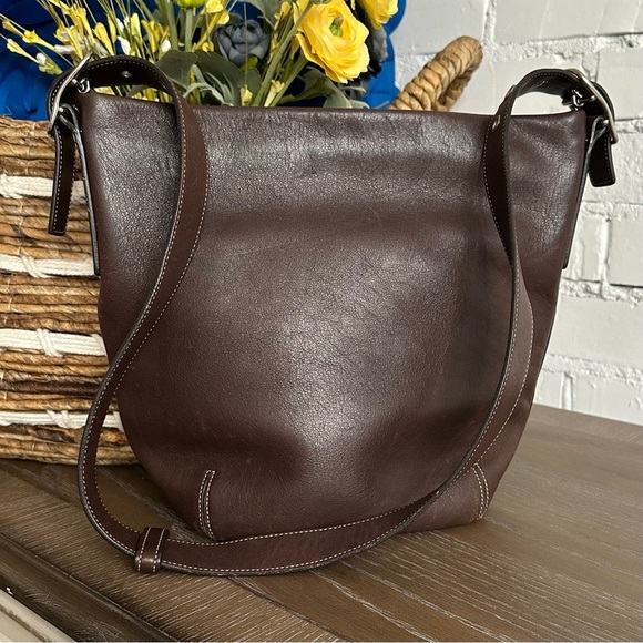 Coach | Bags | Vintage Coach Leather Bucket Bag No E2s986 | Poshmark